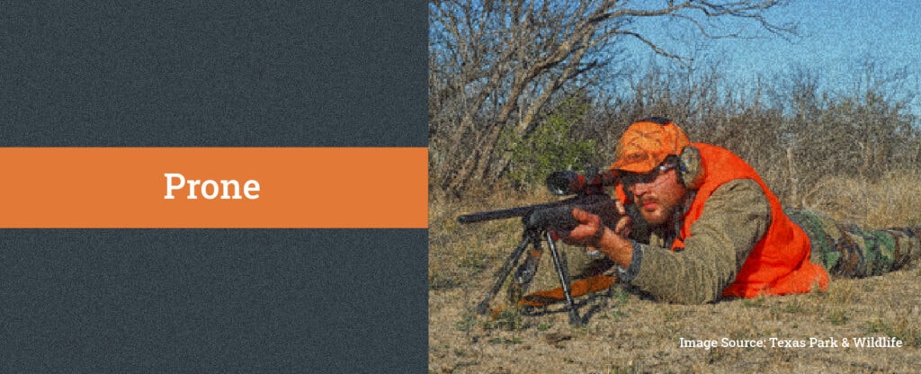 What Shooting Position is Commonly Used When Hunting with a Shotgun?