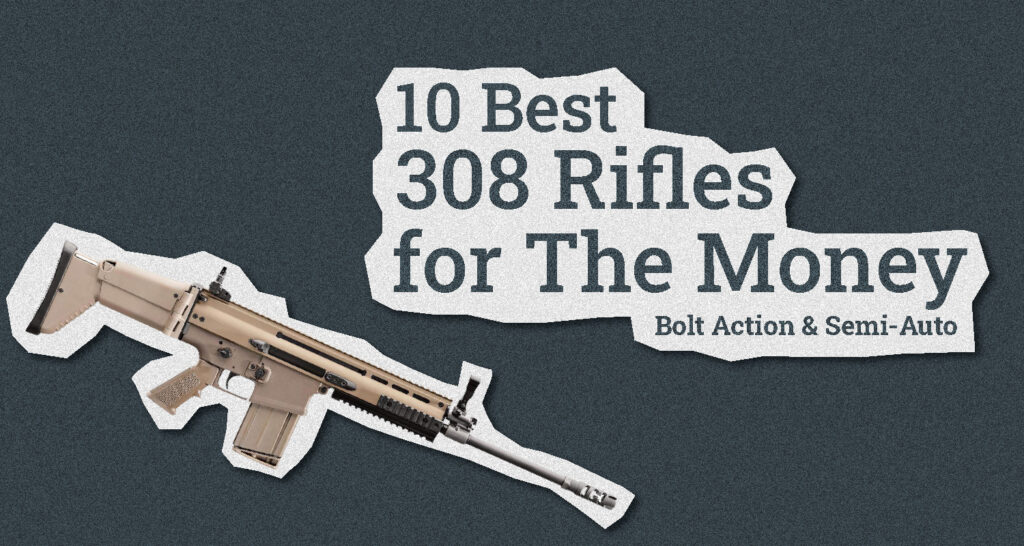 10 Best 308 Rifles for the Money [Bolt Action & Semi-Auto]