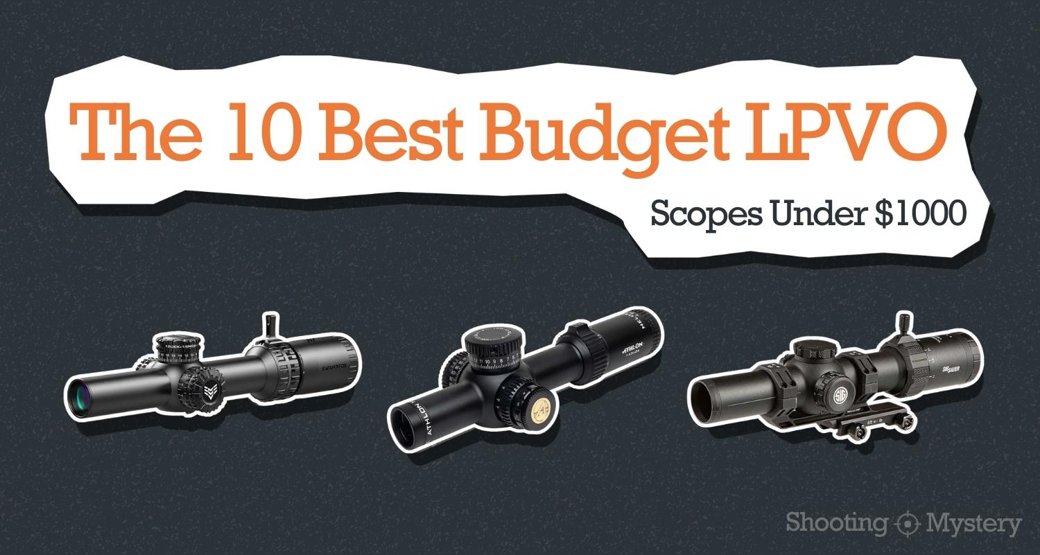 10 Best Budget LPVO (Scopes Under $1000)